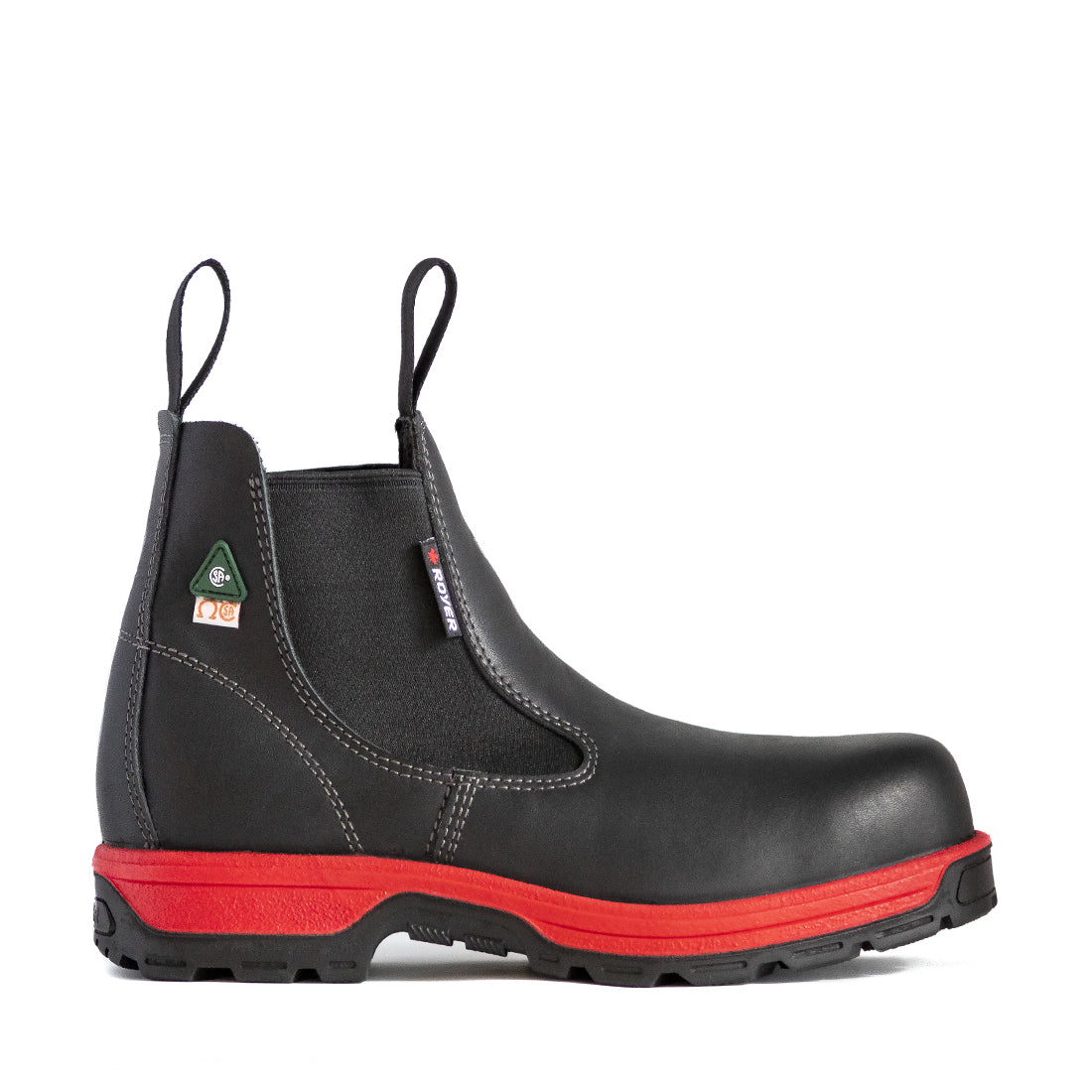 Royer 5630GTR BLACK & RED ROMEO REBOOT™ Pull-on Boots Metal free ...